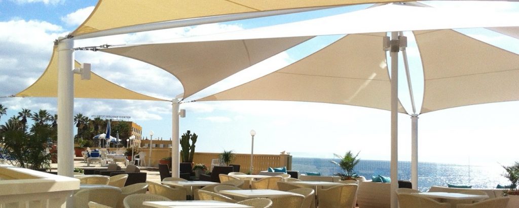 Outdoor Dining Canopies - Arccan Shade Structures Ltd